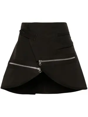 COURREGES Modular Mini Skirt - Green