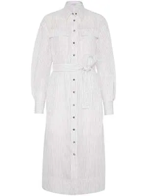 Brunello Cucinelli Metallic Day Dresses