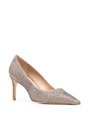 STUART WEITZMAN 50mm Glitter Pumps