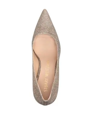 STUART WEITZMAN 50mm Glitter Pumps