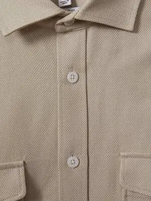 REISS Arlo Cotton Canvas Overshirt