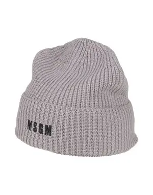 MSGM Hat Merino Wool Acrylic - Grey