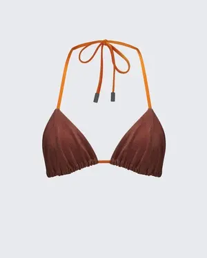 Perfect Moment Salinas Bikini Top - Brown