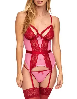 ADORE ME Lyla Unlined Bustier Medium Pink