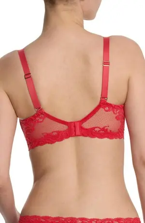Natori Feathers Full Figure Plunge T-shirt Bra - Bonfire