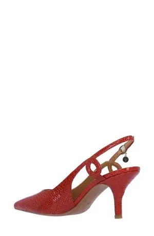 J. Reneé Tindra Slingback Pumps - Red