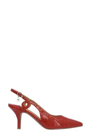 J. Reneé Tindra Slingback Pumps - Red
