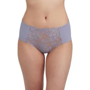 SKARLETT BLUE Entice Front Lace Brief - Lavender Dusk