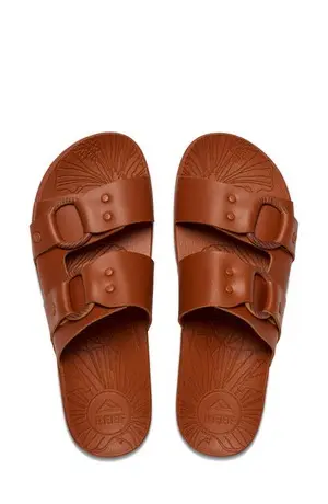 Reef Cushioned Vera Cruz Slide Sandal - Cocoa