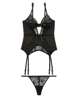 ADORE ME Lynn G-string Panties - Black