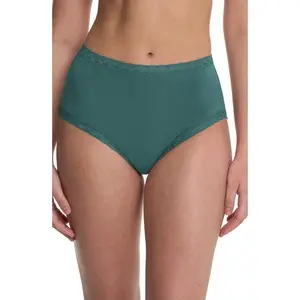 Natori Bliss Cotton Full Brief - Aspen Green