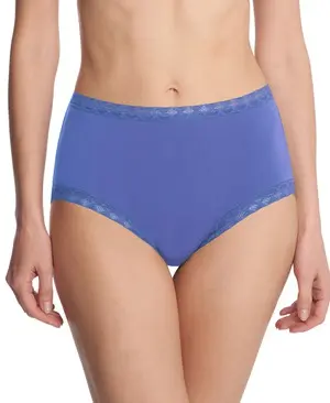 Natori Bliss Cotton Full Brief French Blue