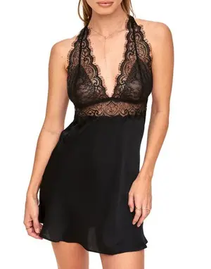 ADORE ME Zandy Slip Lingerie Black