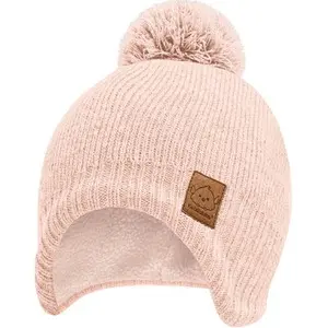 KEABABIES Muff Knitted Beanie - Blush