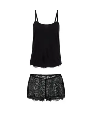 ADORE ME Reign Cami & Short Set Lingerie - Black