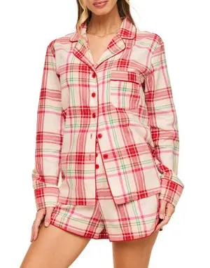 ADORE ME Cecelia Pajama Set Red