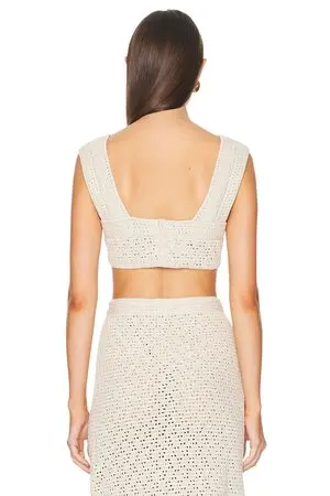 Bottega Veneta Bra Top In Beige
