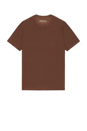 Beyond Yoga Beyond Yoga Always Beyond Crew Tee 2.0 In Grey Bold Mocha Heather