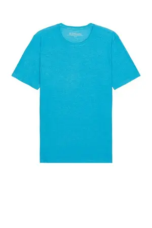 Beyond Yoga Beyond Yoga Always Beyond Crew Tee 2.0 In Grey Cali Blue Heather