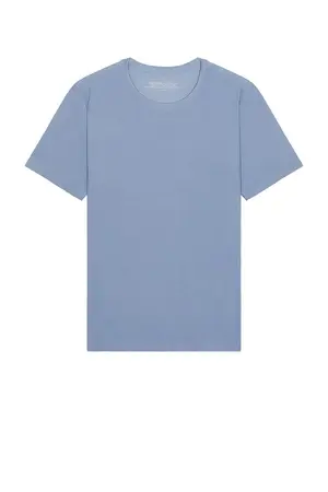 Beyond Yoga Beyond Yoga Always Beyond Crew Tee 2.0 In Grey Shadow Blue Heather