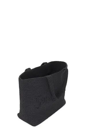 Saint Laurent Raffia Tote Bag