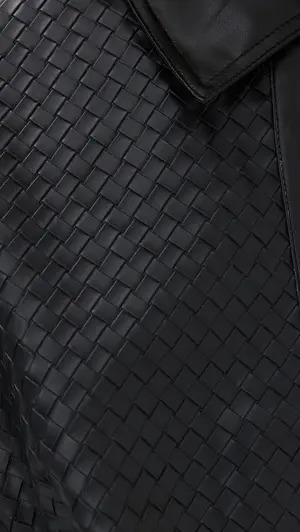 Lioness Kenny Woven Bomber Jacket - Onyx