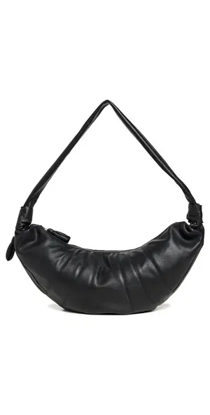 LEMAIRE Large Croissant Bag - Black