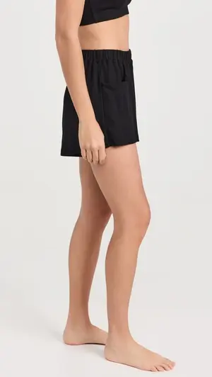 JOURNELLE Ribbed Jersey Shorts
