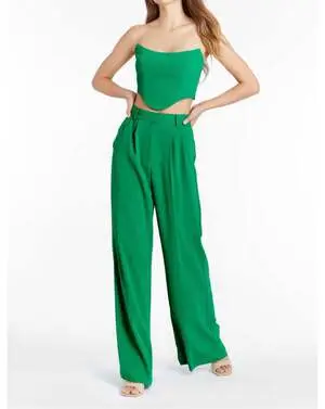 Amanda Uprichard Jane Pants In - Green