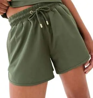 P.E Nation Full Time Short In Four Leaf Clover - Green