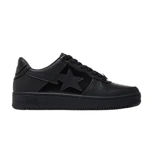 A BATHING APE BAPE GOAT X Bapesta M1 Removable Tassel Sneakers Black