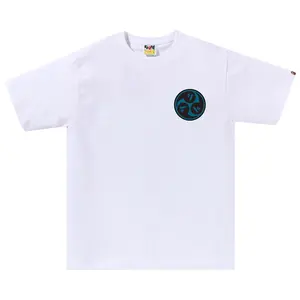 A BATHING APE Japan Culture Mitsudomoe Tee - White