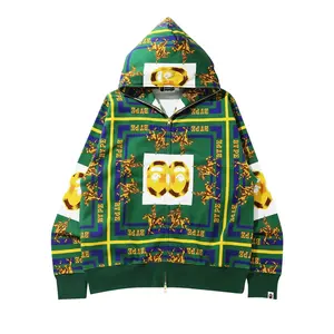 A BATHING APE Double Ape Head Relaxed Full Zip Hoodie