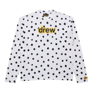 Drew House Secret Long-sleeve Tee 'polka Dot - Cream