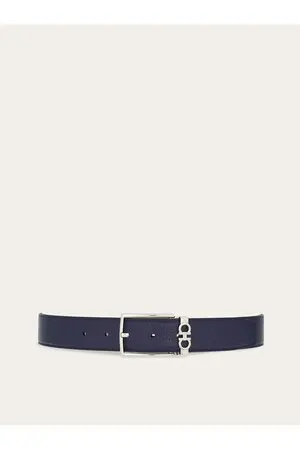 FERRAGAMO FERRAGAMO Reversible And Adjustable Gancini Belt Red