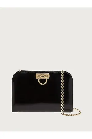 FERRAGAMO Diana Clutch - Black