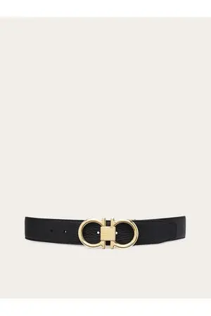 FERRAGAMO Reversible And Adjustable Gancini Belt