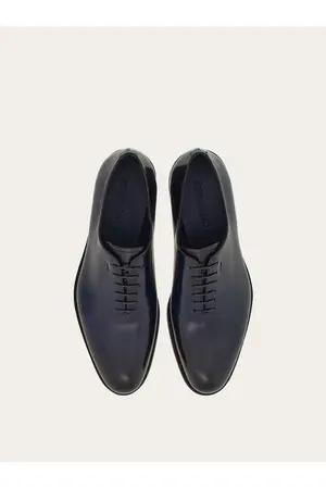 FERRAGAMO Tramezza Plain Toe Oxford - Black