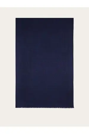 FERRAGAMO Gancini Stole - Blue