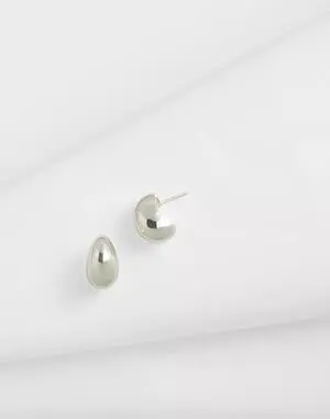 Madewell Demi-fine Droplet Earrings - Sterling Silver