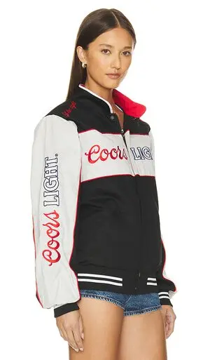 THE LAUNDRY ROOM Coors Light Racing Jacket In Black