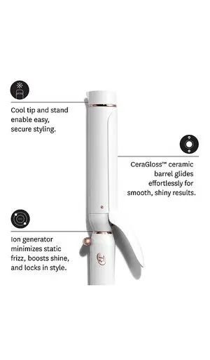 T3 Switch Kit Classics Trio Styling Iron With 3 Interchangeable Barrels - N,a