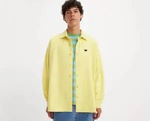 LEVI'S Skateboarding Button-up Fleece
