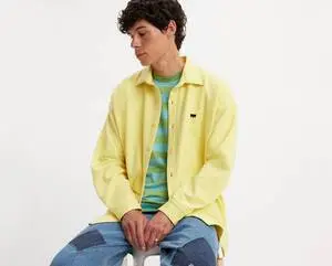 LEVI'S Skateboarding Button-up Fleece