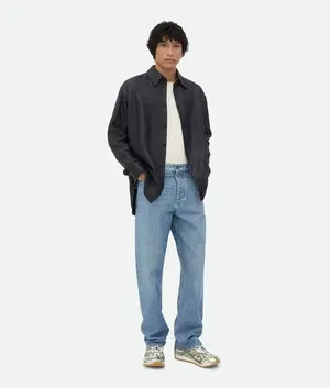 Bottega Veneta Orbit Sneaker - Mud/white
