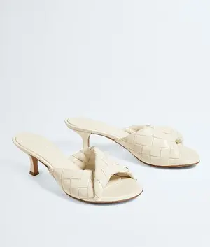 Bottega Veneta Blink Mule - Sea Salt