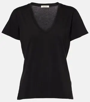 NILI LOTAN Nili Lotan Carol Cotton Jersey T-Shirt Black