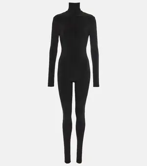 Norma Kamali Open-back Catsuit - Black