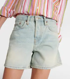 RE/DONE Mid-rise Denim Shorts