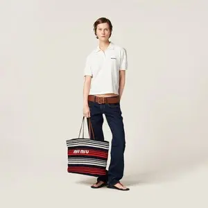 Miu Miu Crochet Tote Bag